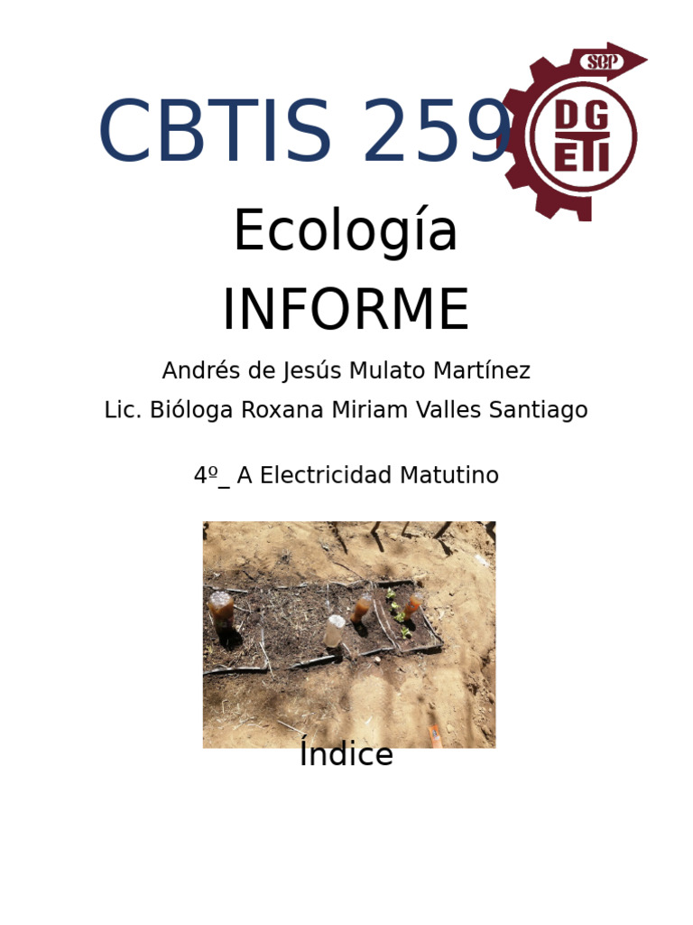 Cbtis 259 | PDF