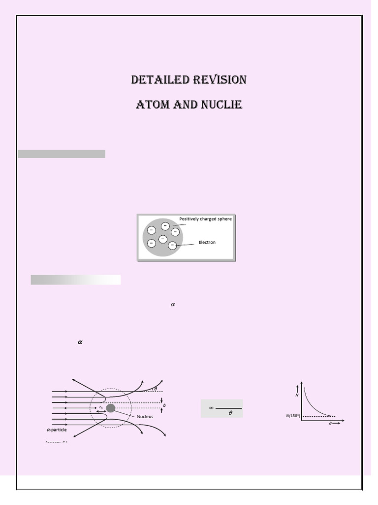 Atom and Nuclei | PDF | Neutron | Atomic Nucleus