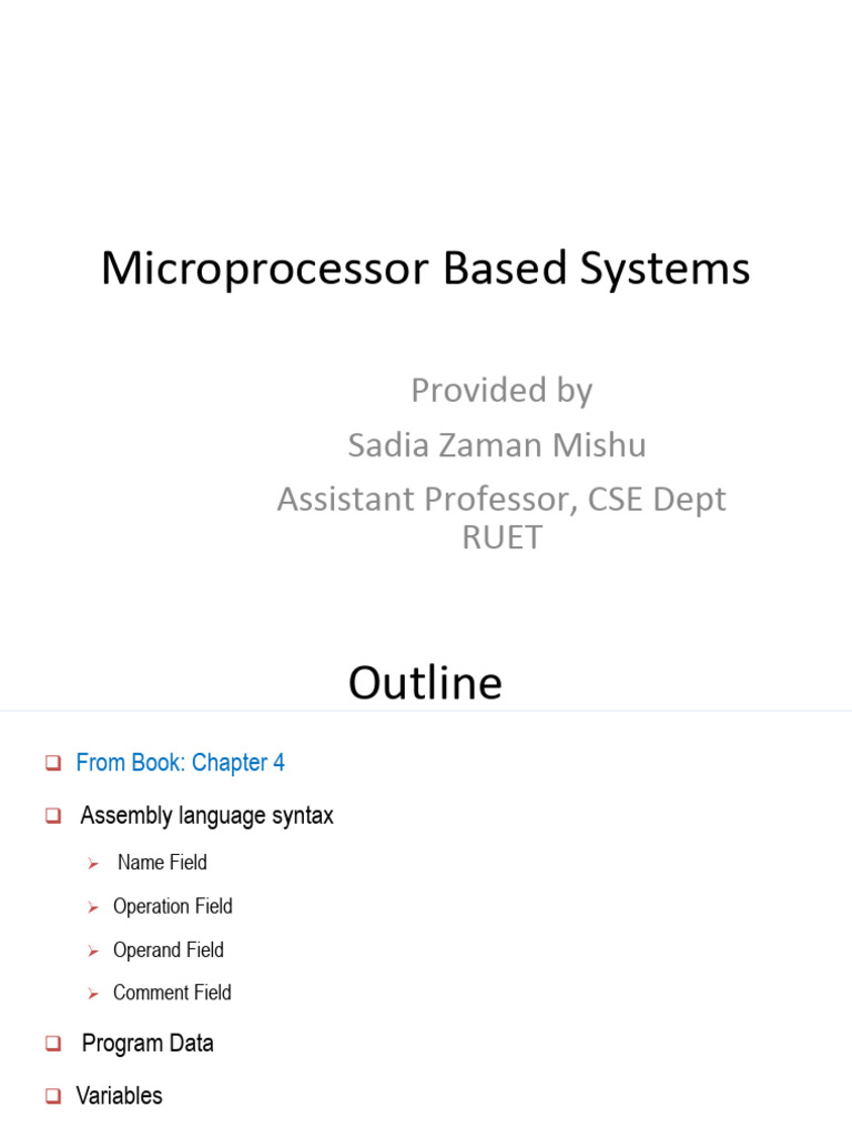 Chap 4 | PDF | Assembly Language | Bios