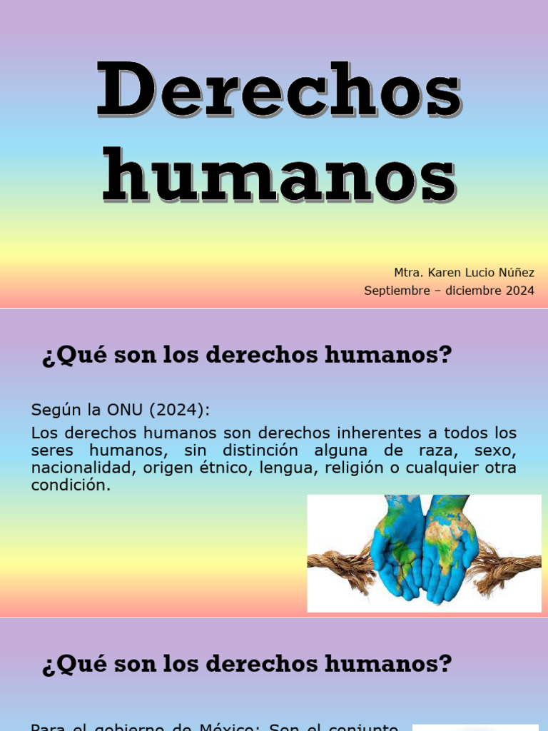 Derechos Humanos Universales | PDF | Derechos humanos | Justicia