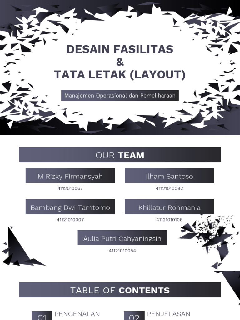 Kelompok 3 - Mop - Perencanaan Fasilitas & Tata Letak | PDF