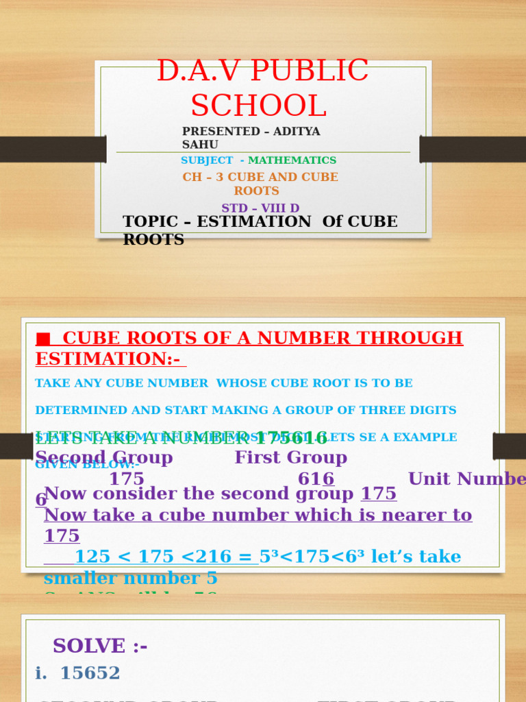 Mathematics of Class 8 | PDF