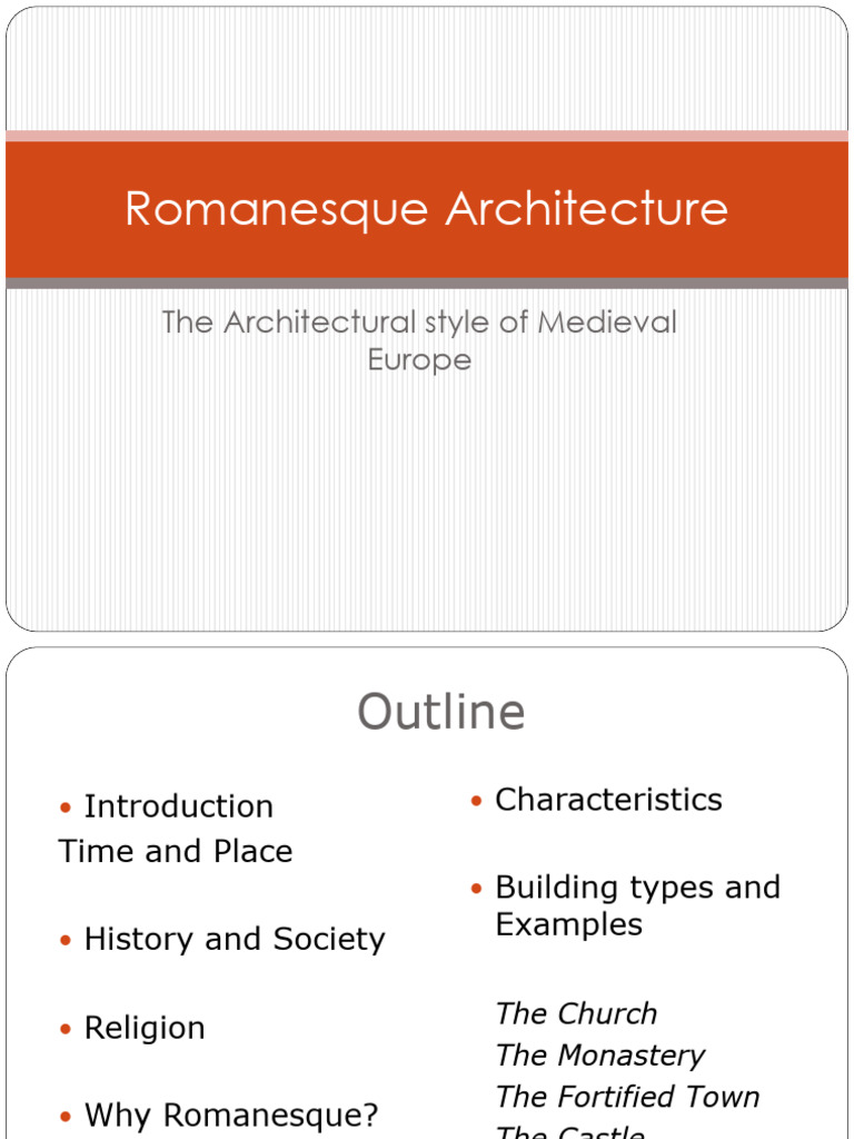 Romanesque Architecture Samples | PDF | Architectural Elements | Middle Ages