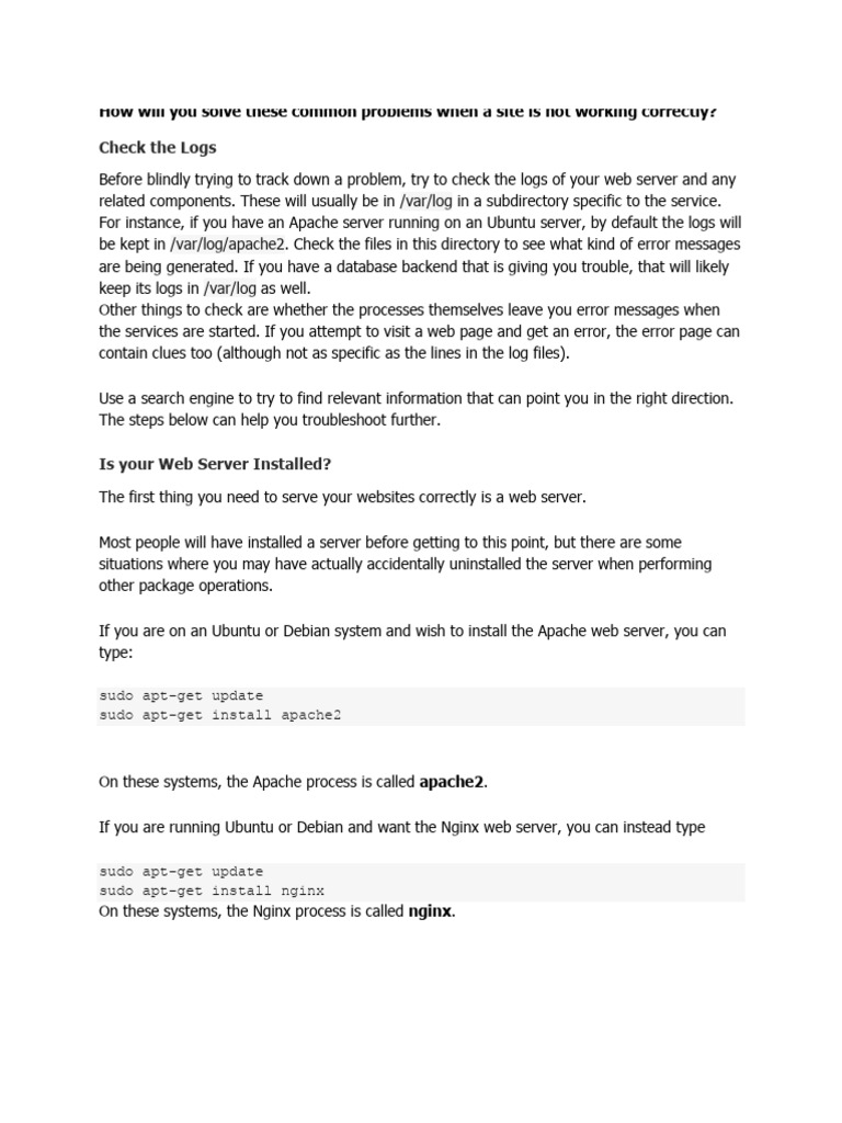 Devops Common Infrastructure Questions - PDF 1 | PDF | Web Server | Internet & Web