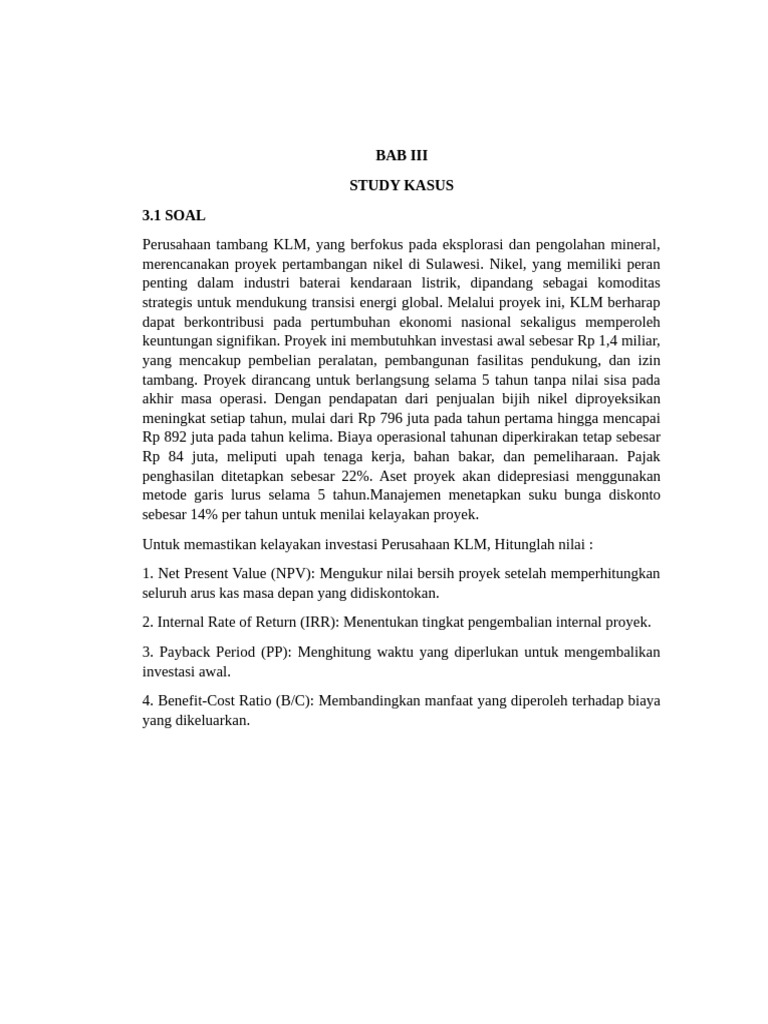 Bab 3 Komputasi Matkul | PDF