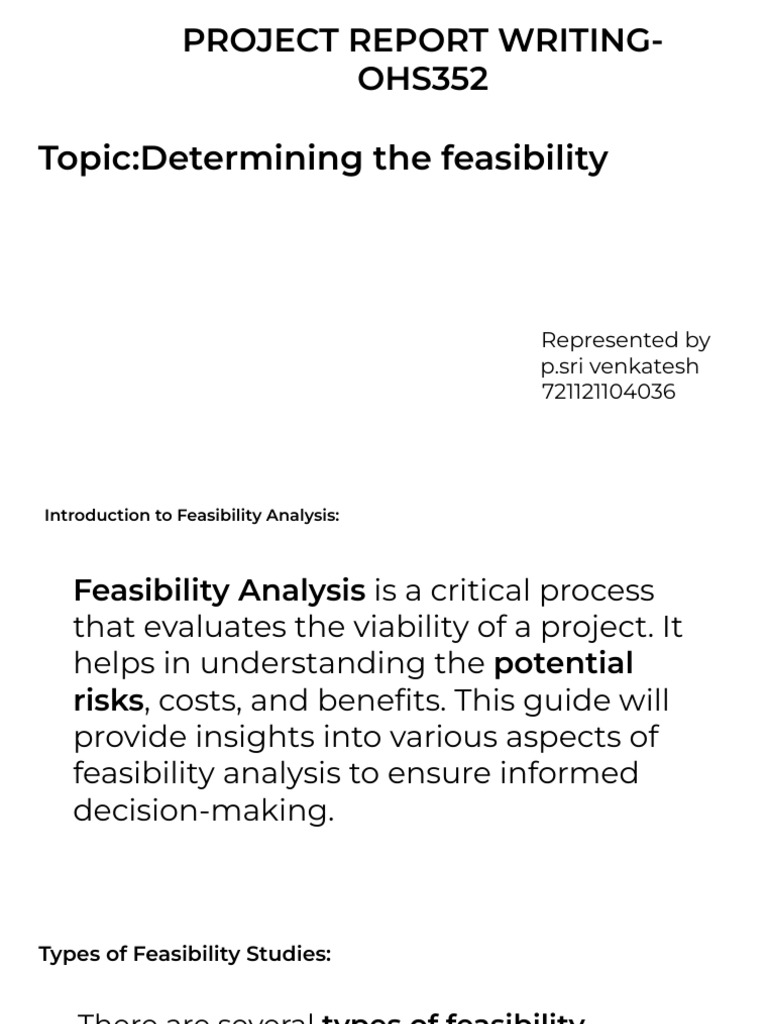 Slidesgo Assessing Project Viability A Comprehensive Guide To ...
