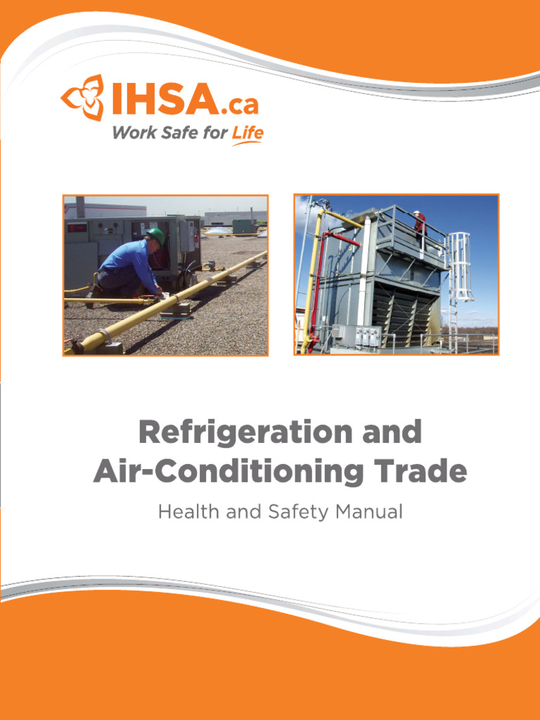 Refrigeration and Air Conditioning Trade Health and Safety Manual | PDF