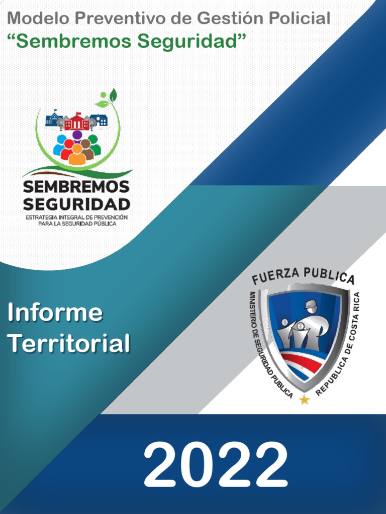 Informe Territorial MPGP Alajuelita | PDF | Policía | Valores