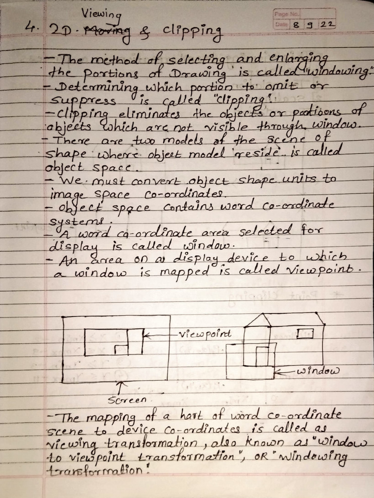 CG Module 4 Notes | PDF CG Module 4 Notes | PDF
