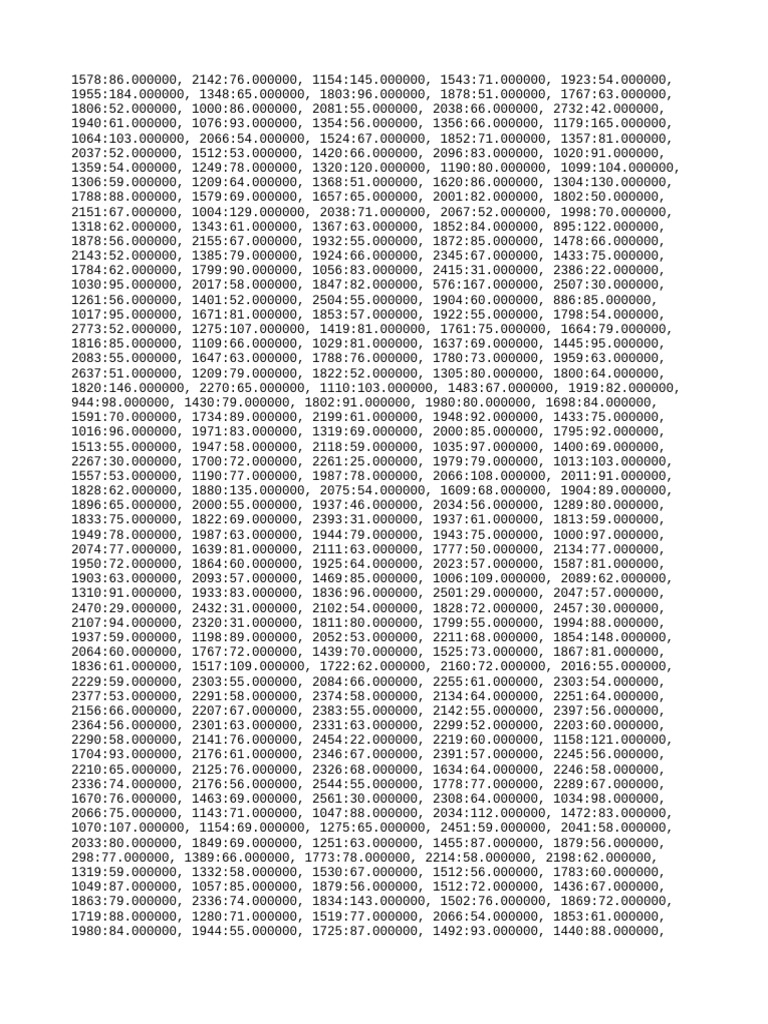 Formatted Battery Data | PDF