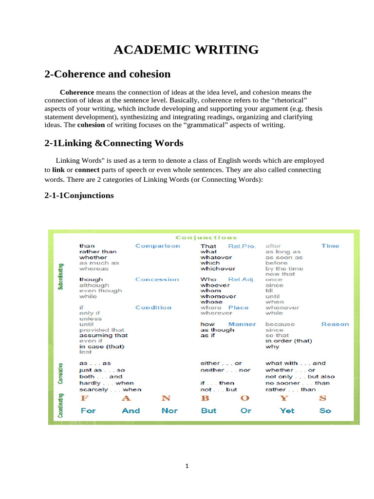 Academic Writing 2 | PDF | Word | Reason