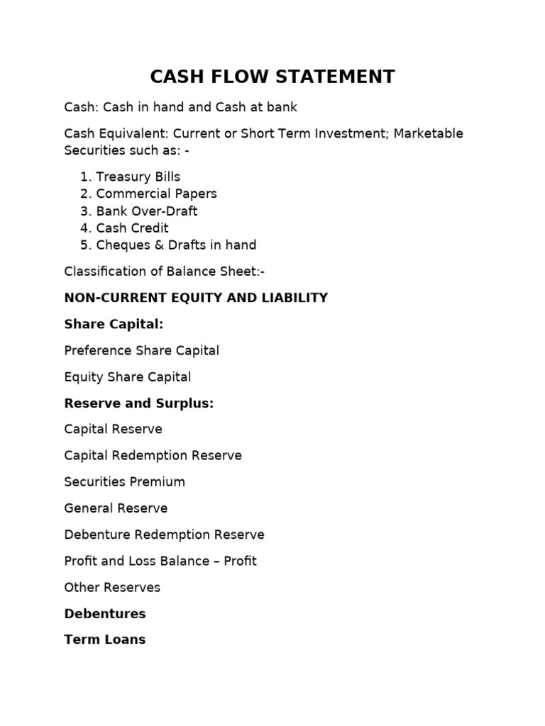 Cash Flow Statement | PDF | Dividend | Expense