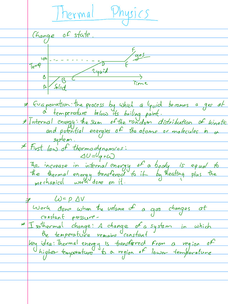 Physics Note Annotated | PDF