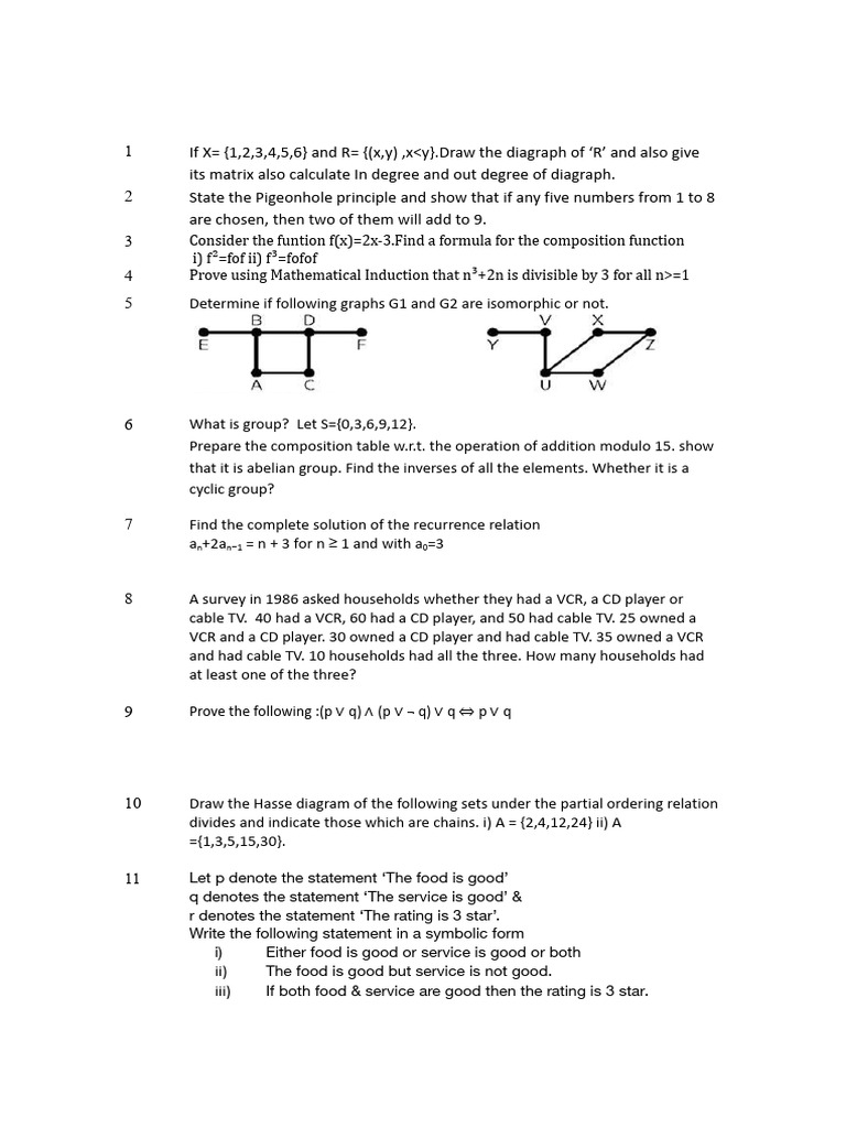 DSGT Prelims qb23-24 | PDF | Group (Mathematics) | Theoretical Computer Science