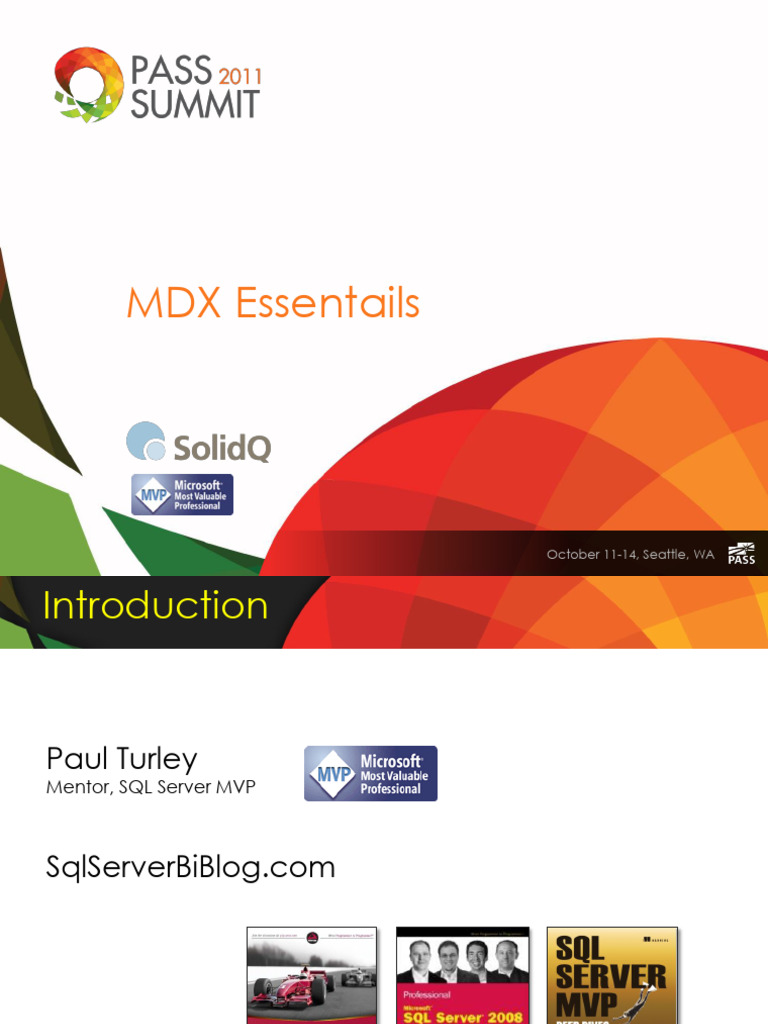 mdx-essentials | PDF | Data Management Software | Information Retrieval
