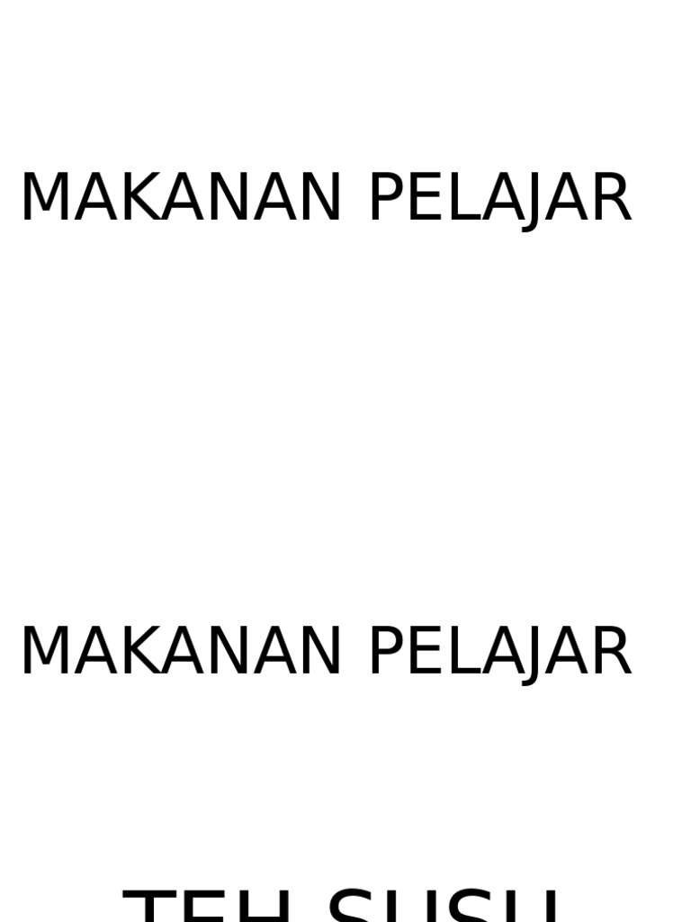 Tagging Meja | PDF