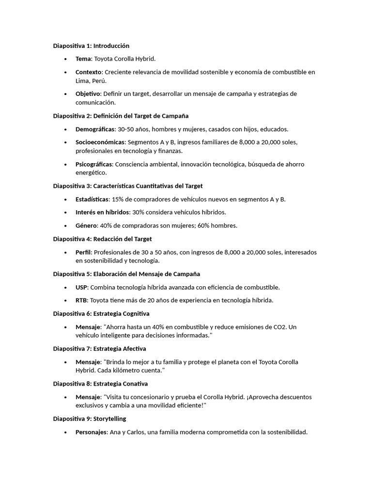 PPPT | PDF | Sustentabilidad | Toyota