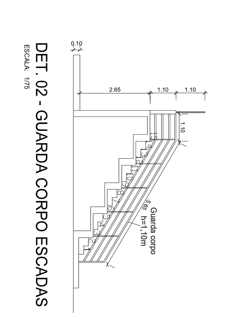 Detalhe Guarda Corpo | PDF