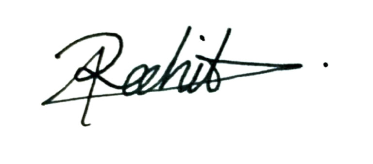 Rohit Signature | PDF