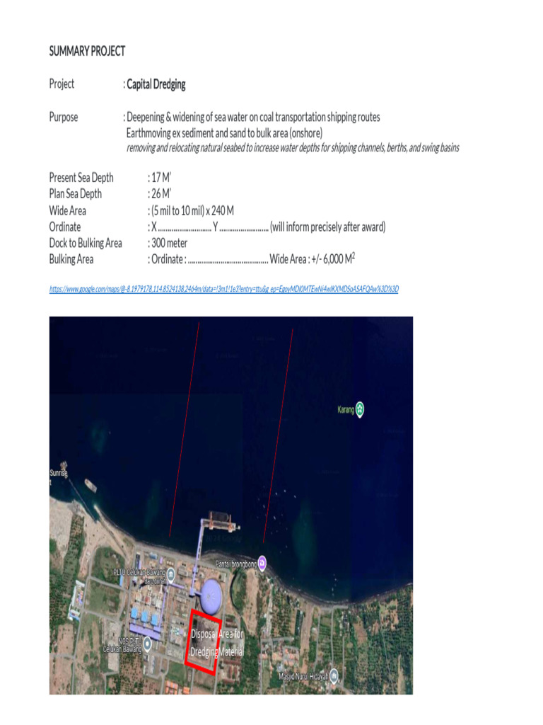 Dredging Summary Project1 | PDF