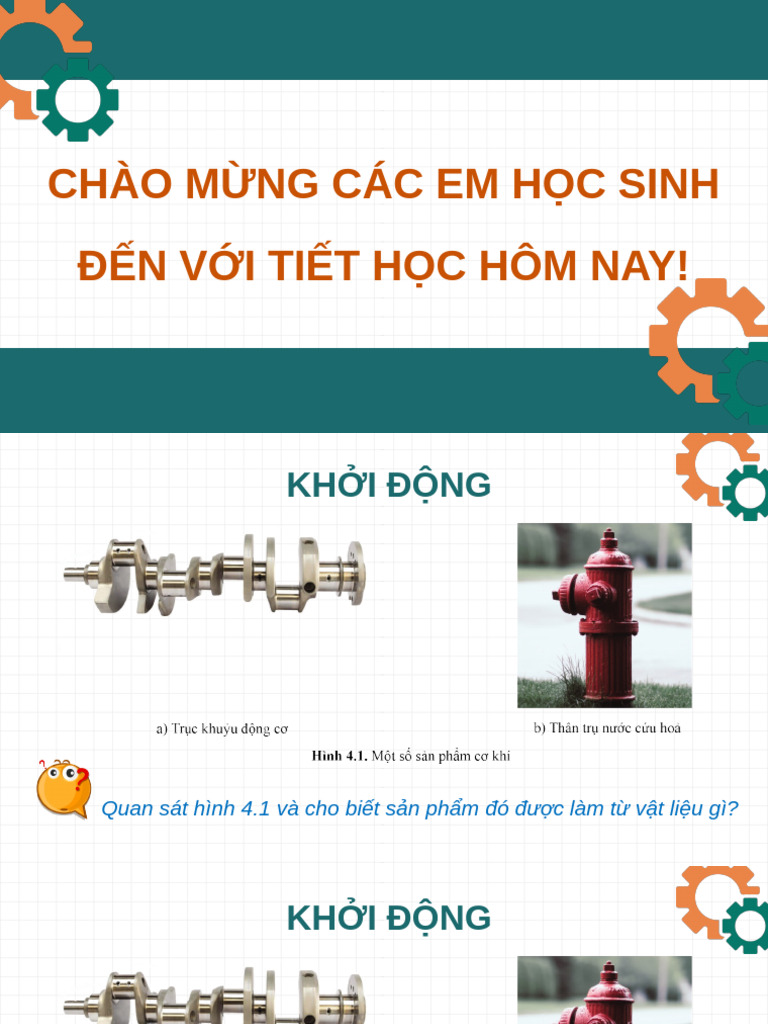 Bai 4 Vat Lieu Thong Dung Va Vat Lieu Moi Trong Co Khi | PDF