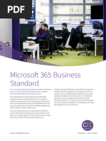 M365 Business Basic Vs Standard Comparison | PDF | Microsoft Outlook ...