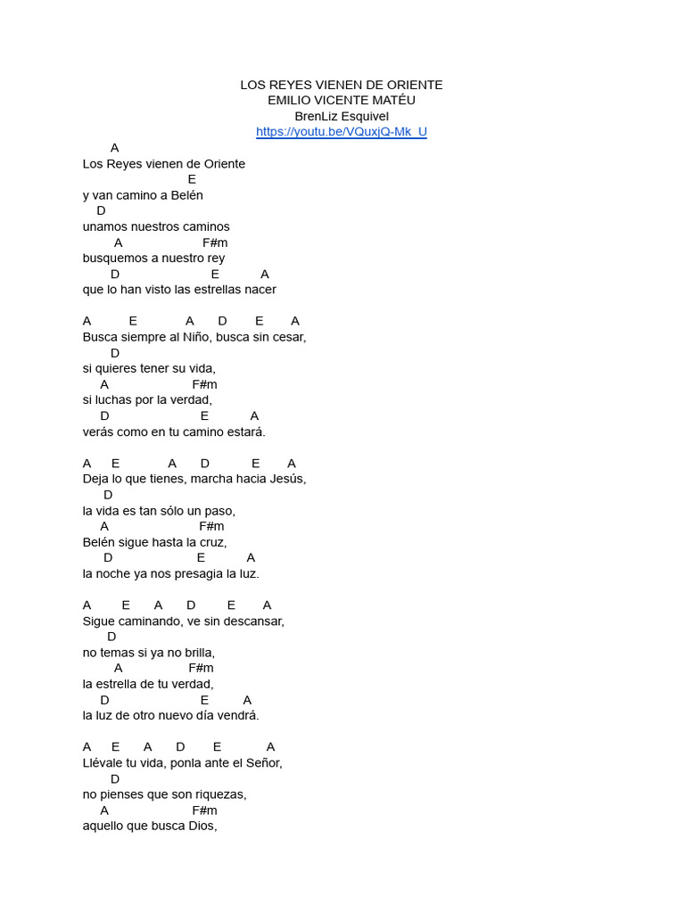 9) Los Reyes Vienen de Oriente | PDF