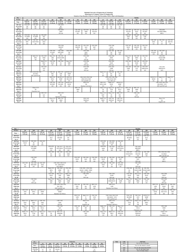 class-routine_2 | PDF