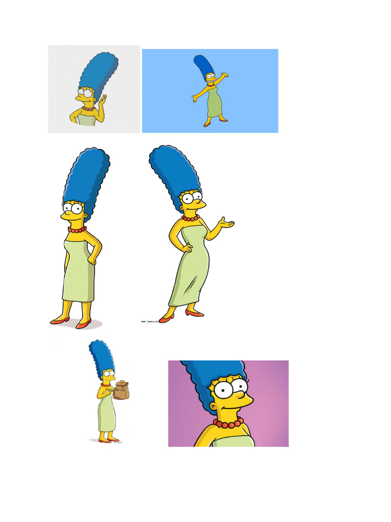 Mood Board 2 - Marge Simpson Theme | PDF
