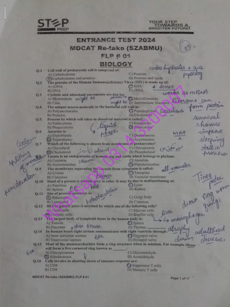 S-Re STEP FLP 1 + Key | PDF