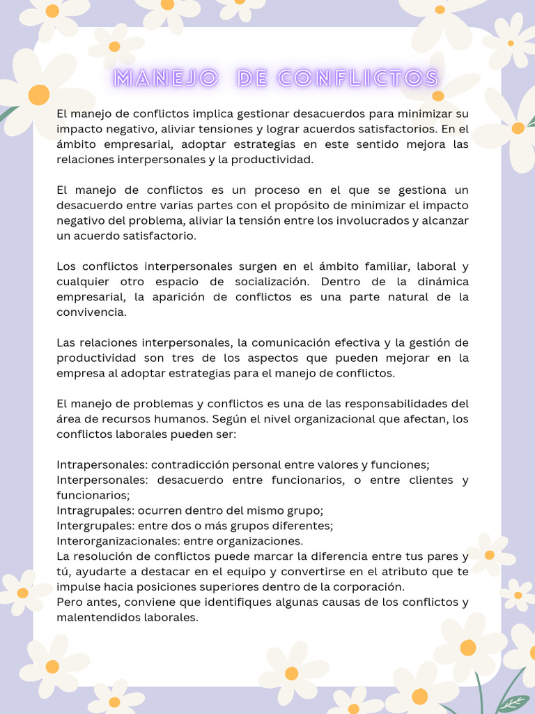 Lilac Daisy Flower Page Border | PDF