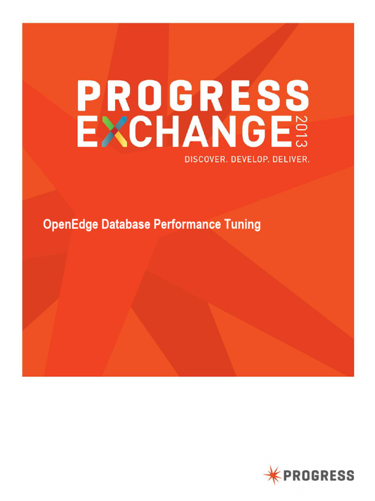 Workshop - Openedge DB Performance Tuning - Labs Final | PDF | Central Processing Unit | Process ...