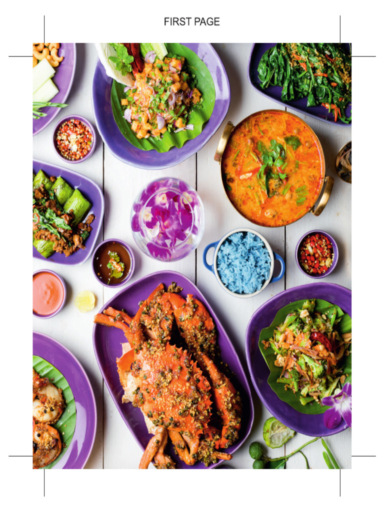 011 Nara Menu With Guidelines Regular Menu Single Pages BKC Menu CTC | PDF