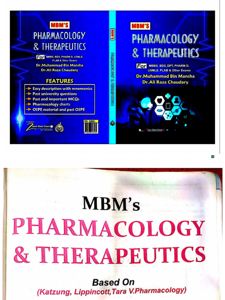 MBM PHARMACOLOGY -1 | PDF