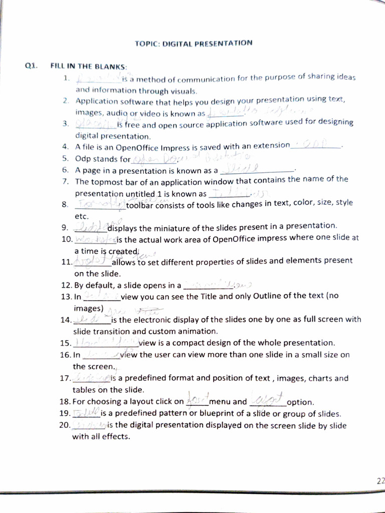 Digital Presentation Pdf Computing Software