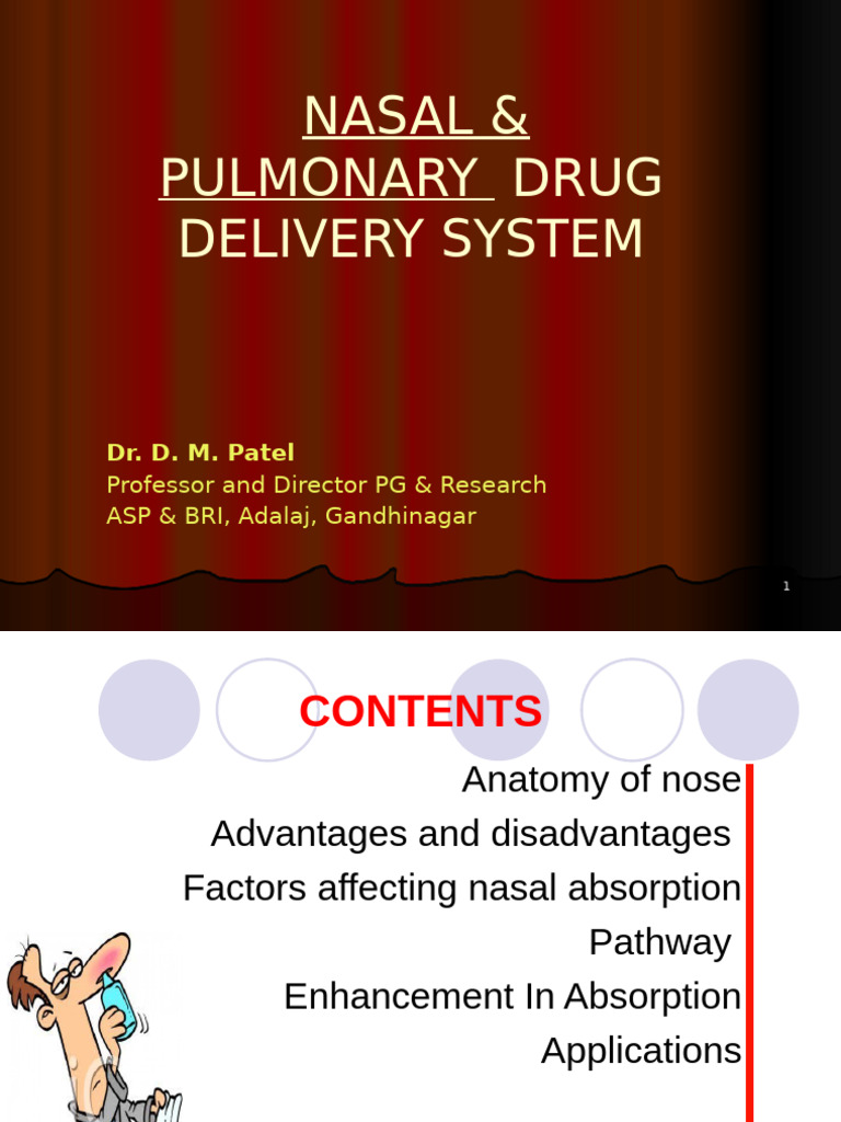 Nasal & Pulmonary DDS - DM Sir | PDF | Respiratory Tract | Lung