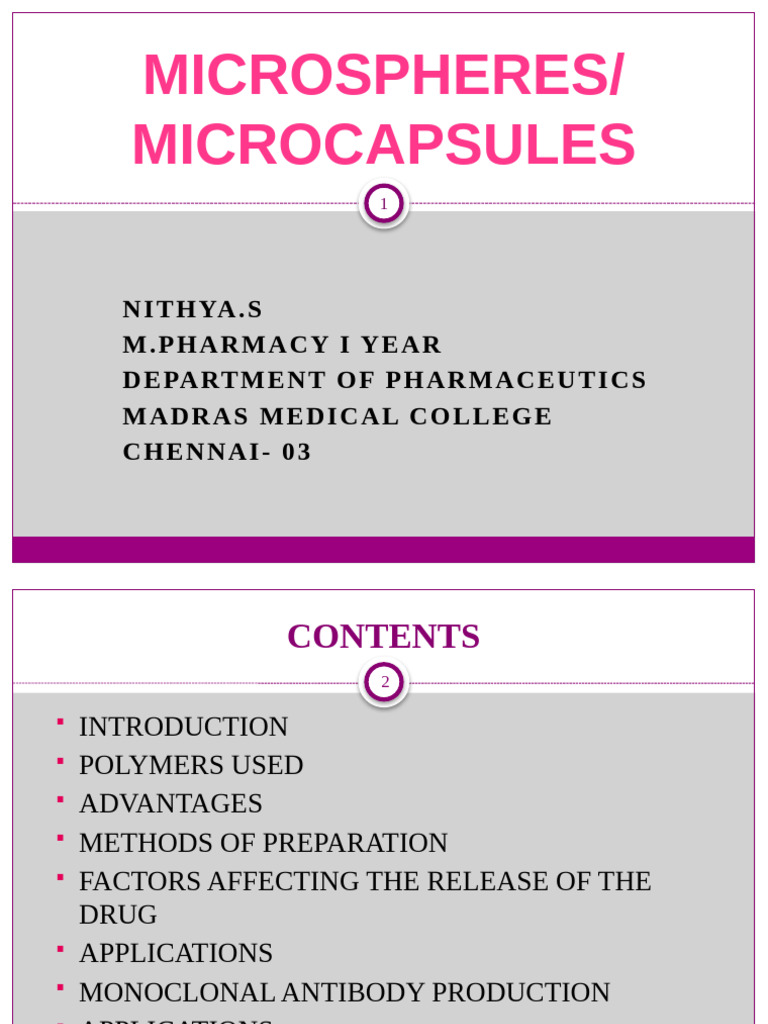 3.Microspheres | PDF | Monoclonal Antibody | Antibody