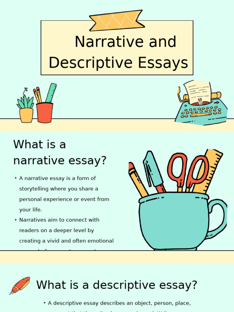 M5-Writing - Descriptive and Narrative Essay | PDF