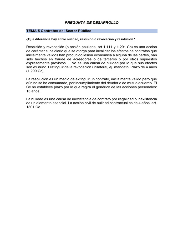 TEMA 5 Pregunta Desarrollo Paula Peláez | PDF