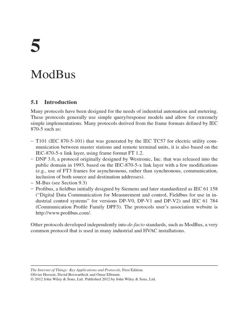 Modbus 2011 Pdf Computer Data Computing