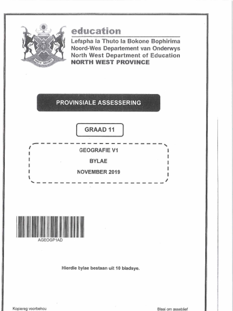 GR 11 Geo Bylaag | PDF