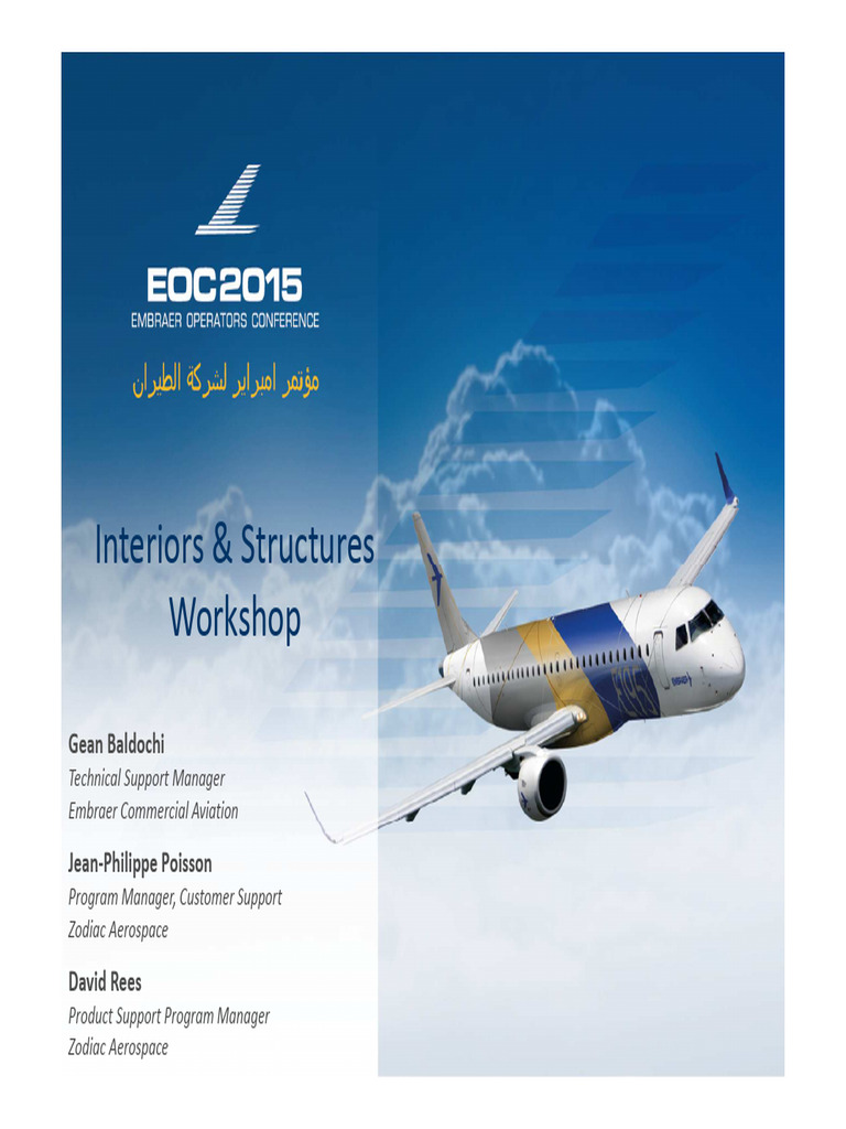 Embraer Cabin Solutions Overview | PDF | Door | Cockpit