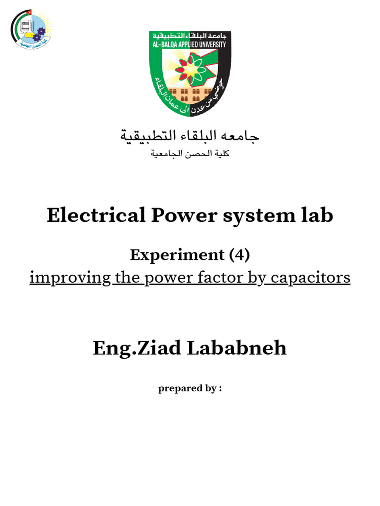 Power System Lab Ex-4 | PDF