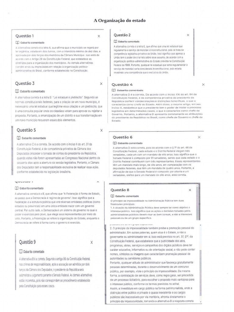 Questões Simulados | PDF