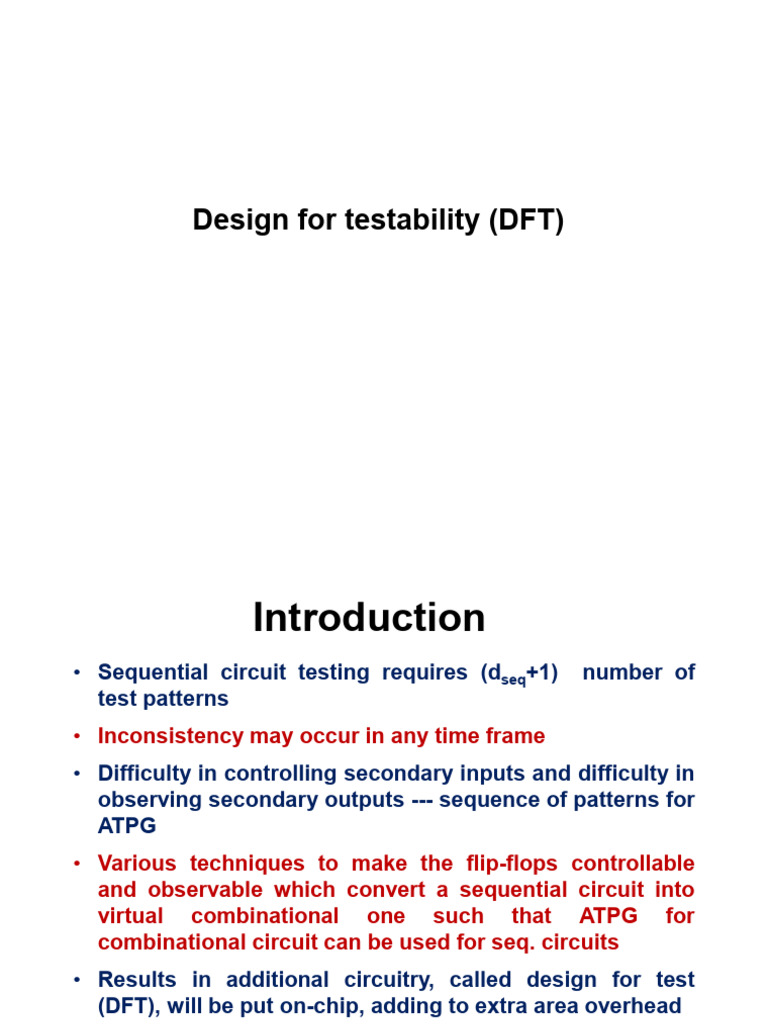 DFT_student_ | PDF | Computer Engineering | Electronic Circuits