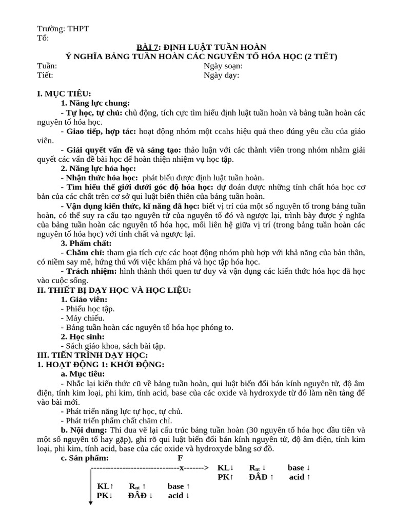 BÀI 7 - Hoa 10 - CTST | PDF