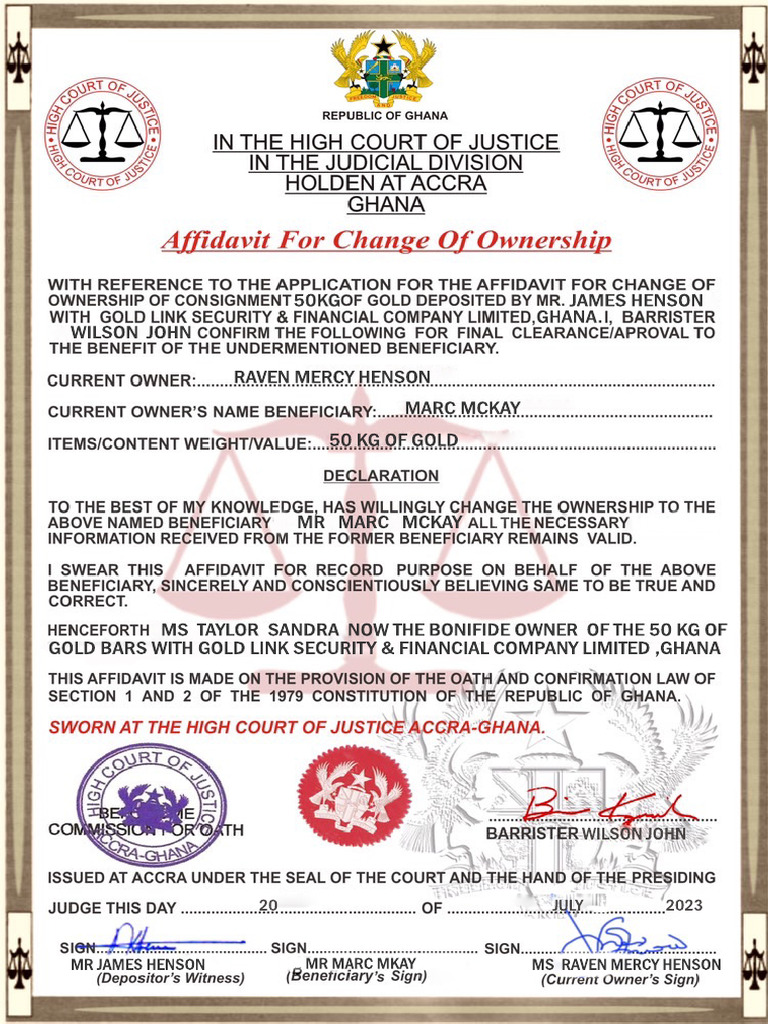Affidavit | PDF