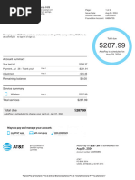 T Mobile Bill Statement PDF | PDF | T Mobile Us | Receipt