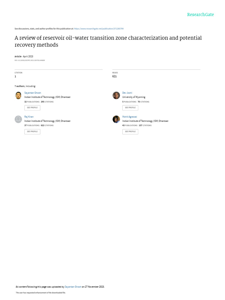 GEOPE Volume13 Issue2 Pages323-336 مصدر 1 | PDF | Petroleum Reservoir ...