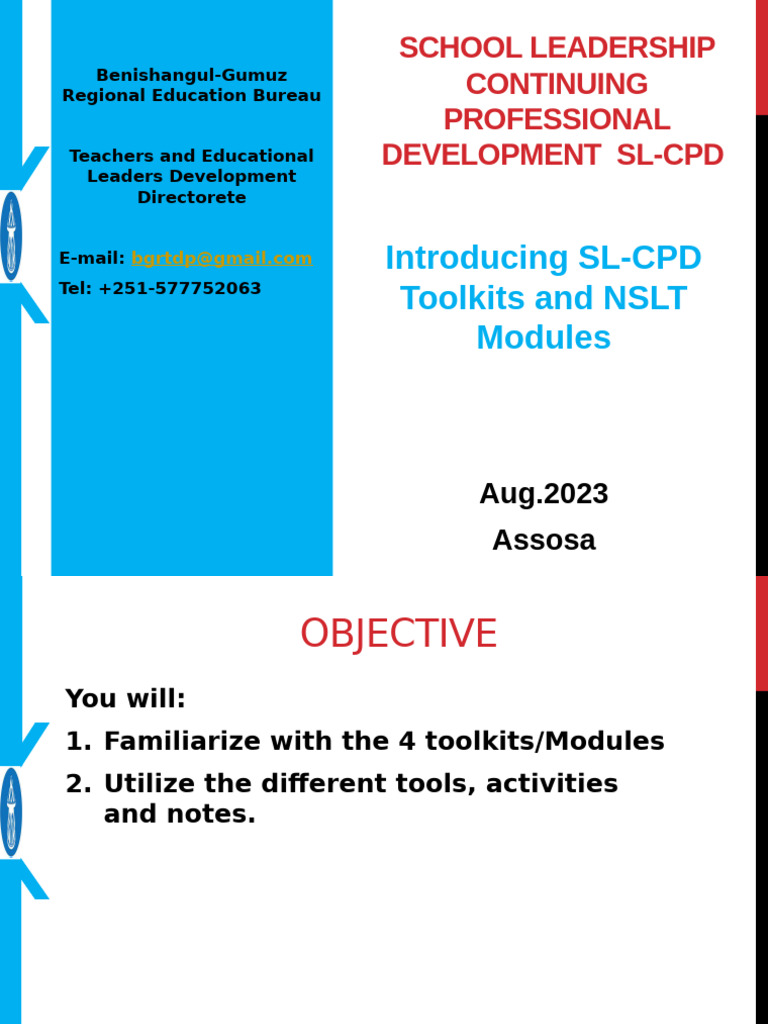 School Leaders CPD Introducing Toolkits and Forms | PDF